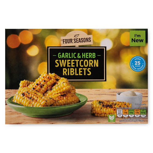 Garlic & Herb Sweetcorn Riblets | ALDI IE